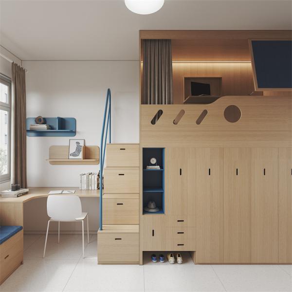 Quality Customizable Loft Bed High Stability And Effortless Assembly Process for sale