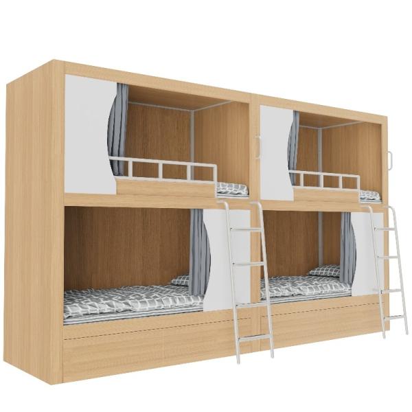 Quality Non Human Damage Guarantee High Stability Capsule Hotel Bed Support customizatio for sale