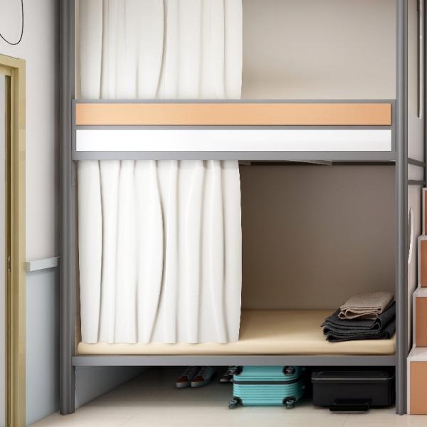 Quality Modern Bedroom Dormitory Bunk Bed Children Beds With Stairs And Storage Layers for sale