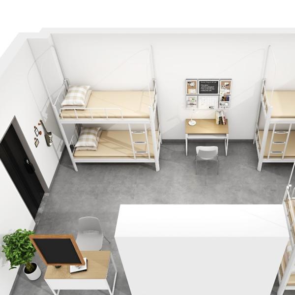 Quality Dormitory Bunk Bed School Bunk Bed With Desk And Wardrobe With Study Table for sale