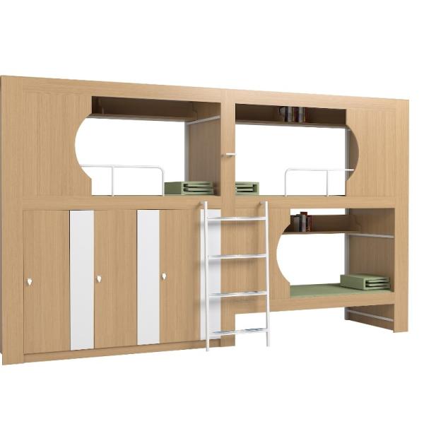 Quality Backpacker Hostel Sleeping Pod Capsule Bed Sleep Box Hostel Hotel Bunk Bed for sale