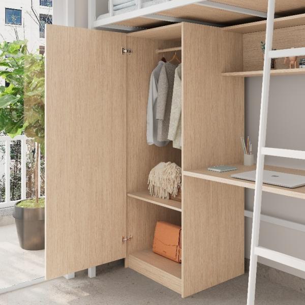 Quality 4000 X 900 X 2120mm Adult Metal Frame Bunk Beds With Desk for sale