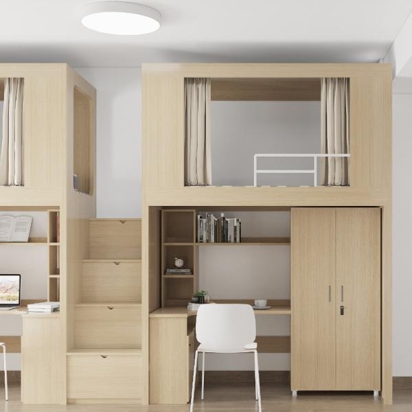 Quality Modern Bedroom Furniture Bunk Bed Children Beds With Stairs And Storage Layers for sale