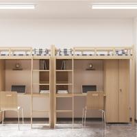 Quality 4000 X 900 X 2120mm Modern Furniture For School Bunk Bed With Stairs for sale