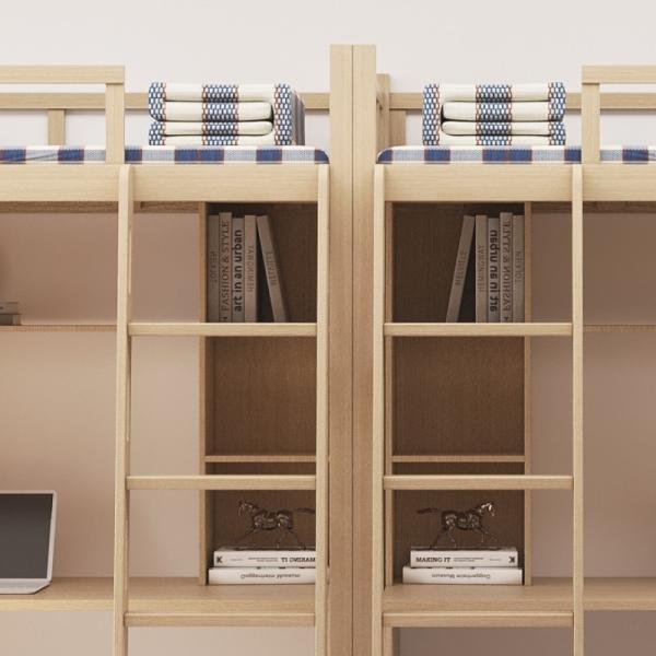 Quality 4000 X 900 X 2120mm Modern Furniture For School Bunk Bed With Stairs for sale