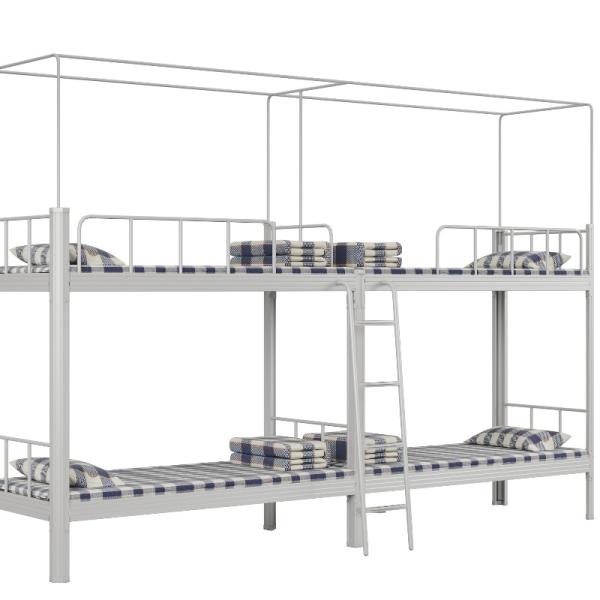 Quality A simple and practical student dormitory bunk bed with a climbing ladder for sale