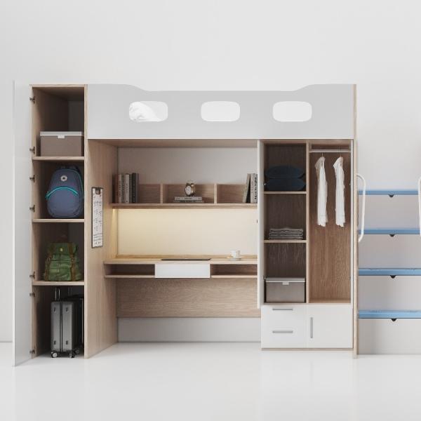 Quality Practical and durable, super-safe bed from myidea under the table modern student for sale