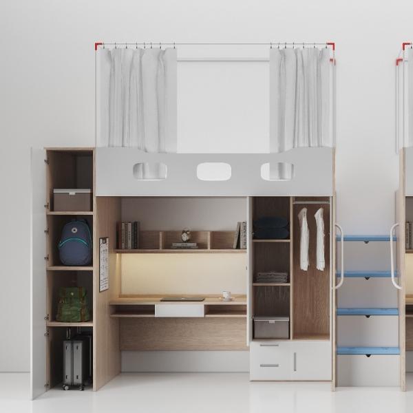 Quality Practical and durable, super-safe bed from myidea under the table modern student for sale