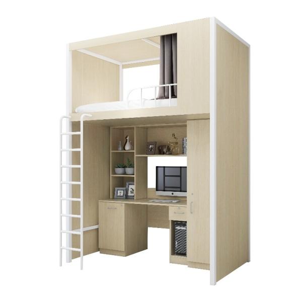 Quality Strong security, good privacy, simple and beautiful bed under the table apartment bed for sale
