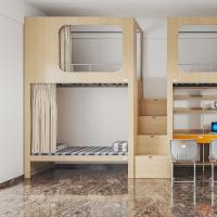 Quality Space utilization and privacy strong three-person apartment bed with shared for sale