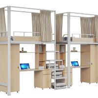 China 4600x900x2400mm Capsule Bunk Bed with Integrated Stairs - 12mm Splints & 5cm Mattress for Hostels for sale