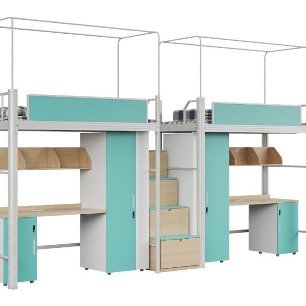Quality Affordable and Comfortable Capsule Bunk Bed with Stairs which are bright colors for sale