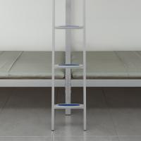 China Metal Dormitory Bunk Bed 4000x900x2120mm with 5cm Mattress for Student Accommodation for sale
