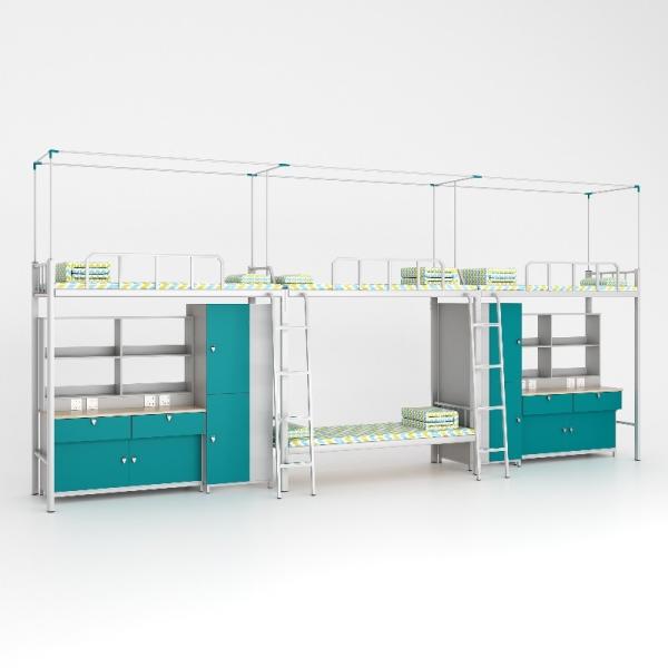 Quality Modern design of multi-purpose student dormitory bunk bed multi-person for sale