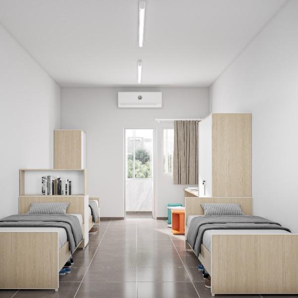 Quality Modern Space-Saving and Versatile Student Bed with Desk for Apartment Furniture for sale