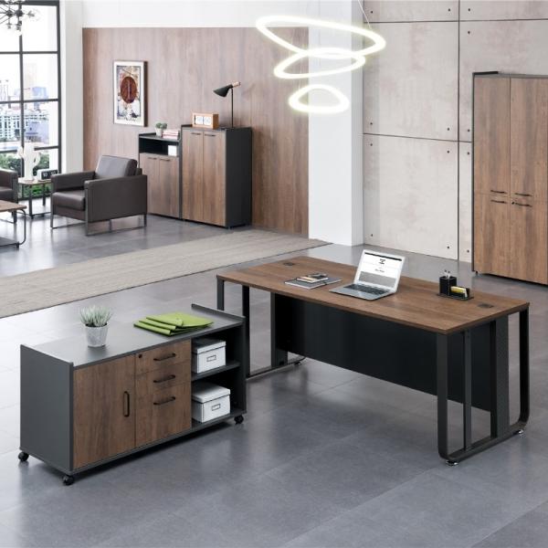 Quality High Stability Staff Executive Modern Office Desk with Harmonious Color Match for sale
