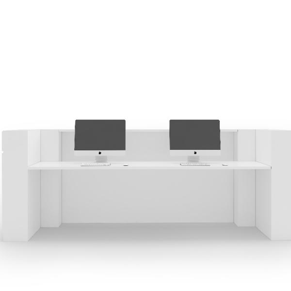 Quality Modern Design MYIDEA Office Furniture Simple Design Marble top Reception Desk for sale