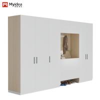 Quality White Storage Cabinet for Bunk Bed by MYIDEA Office Furniture in Foshan Modern for sale