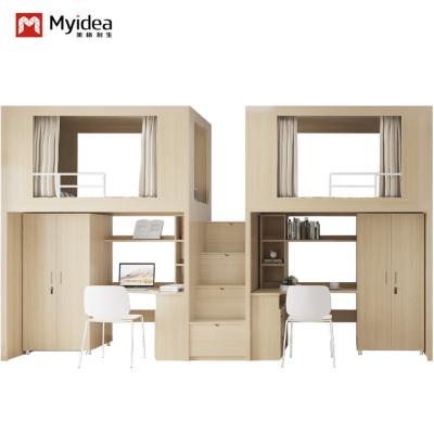 China Modern Bedroom Furniture Bunk Bed Children Beds With Stairs And Storage Layers Support customization for sale
