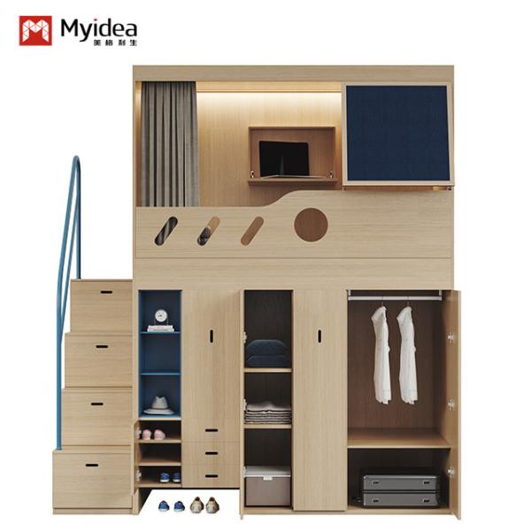 Quality Customizable Loft Bed High Stability And Effortless Assembly Process for sale