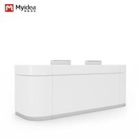 Quality Modern Design MYIDEA Office Furniture Simple Design Marble top Reception Desk for sale