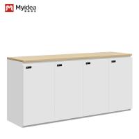 Quality Direct Factory Supply Custom Wooden File Cabinet Warm Tone Metal Material for sale
