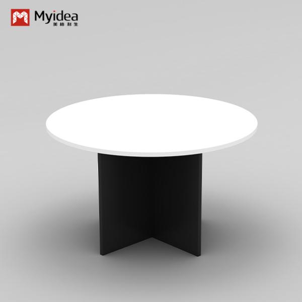 Quality Solid Wood Multi Person Circular Coffee Table for Customization Living Room for sale