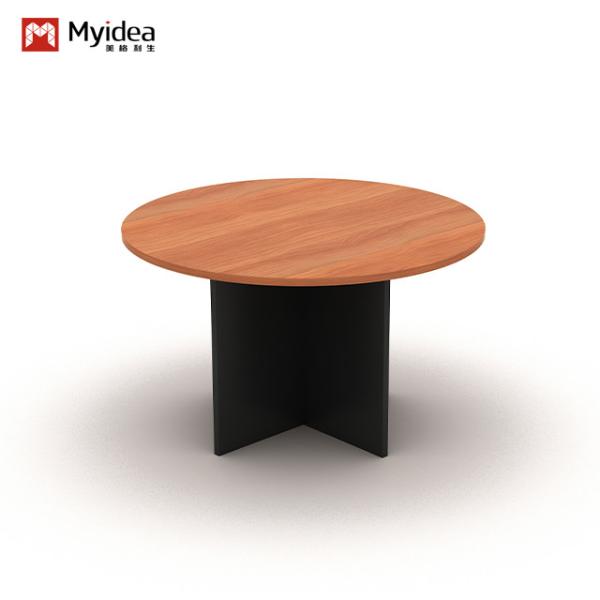 Quality Solid Wood Multi Person Circular Coffee Table for Customization Living Room for sale
