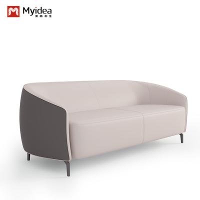China Myidea Soft And Comfortable Curved Sofa For Manager'S Office Business Reception for sale