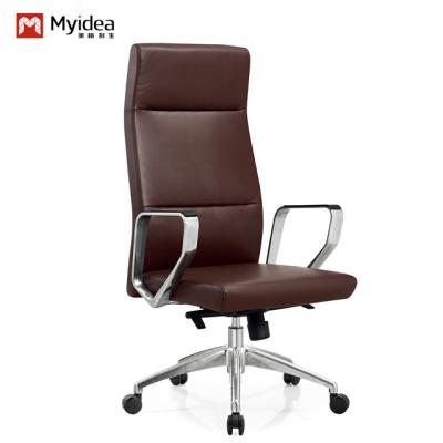 China Fashionable Executive Chair, Office Conference Chair, Ergonomic Chair, First-Layer Cowhide Leather Chair, Hotel Computer Chair for sale