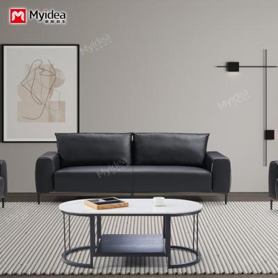 China Guangzhou Furniture Hotel Sofa Design Modern Leather Office Office Hotel Living Room Modular Modular Sofa for sale