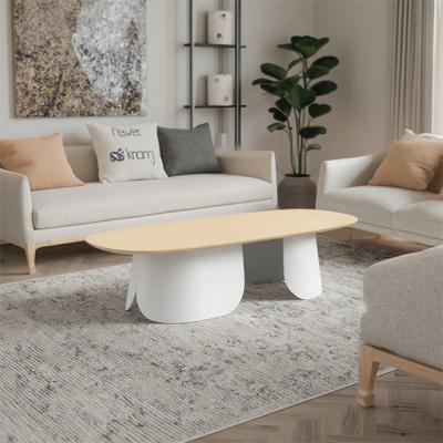 China Commercial And Household Coffee Tables With Unique Shapes, Simple And Modern Light Colored Tea Tables, Living Room Coffee Tables for sale