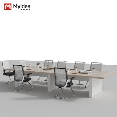 Cina Mobili per Ufficio Foshan Fabbrica Fonte Grande Capacità Spazio Cablaggio Tavolo Conferenza in vendita