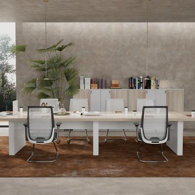 Cina Mobili per Ufficio Foshan Fabbrica Fonte Grande Capacità Spazio Cablaggio Tavolo Conferenza in vendita