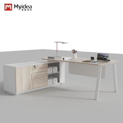 China Guangdong Foshan Factory Supervisor'S Desk Can Be Exported, Foreign Trade Finance Desk, Boss'S Desk, One Person CEO Manager'S Desk for sale