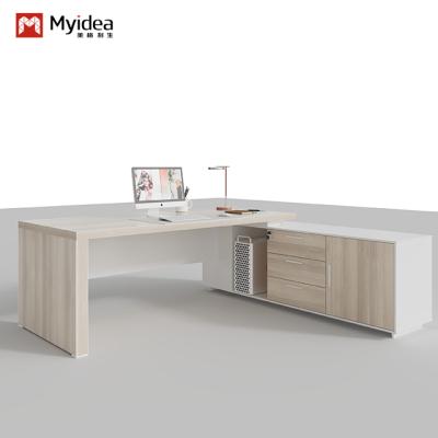 China Office Desk, Boss'S Desk, Simple And Modern, CEO'S Desk, Office Furniture, Guangdong Light Luxury Manager'S Desk, Supervisor'S Desk for sale