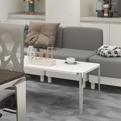 China Wired Aluminum Alloy Die-Casting Foot Coffee Table, Office Space, Negotiation Tea Table for sale