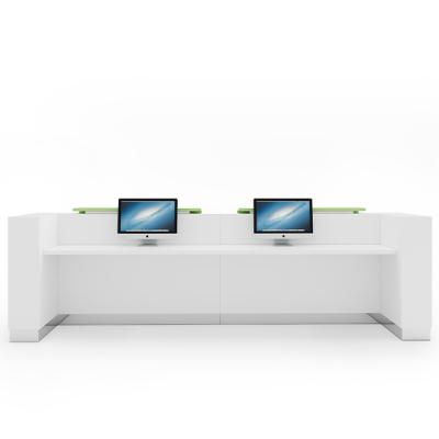 China Color Collision, Innovative Design, Company Front Desk, Grand And Luxurious Reception Desk, Hotel Lobby, Cashier Desk, Table for sale