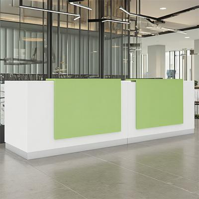 China Color Collision, Innovative Design, Company Front Desk, Grand And Luxurious Reception Desk, Hotel Lobby, Cashier Desk, Table for sale
