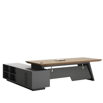 China Office Desk Simple Modern CEO Desk Manager Desk Supervisor Desk Large Class Desk Office Computer Desk And Chair Combination Boss Desk for sale