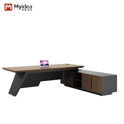 China Office Desk Simple Modern CEO Desk Manager Desk Supervisor Desk Large Class Desk Office Computer Desk And Chair Combination Boss Desk for sale