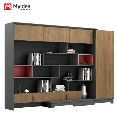 China Boss'S Desk, File Cabinet, Data Cabinet, Background Storage, Office, Wooden Modern Office, Archive Bookshelf for sale