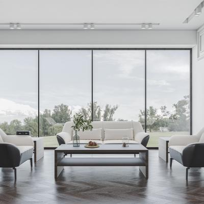 China Small Coffee Table With Two Layers Of Storage, Living Room, Office, Side Table, Exit, Coffee Table for sale