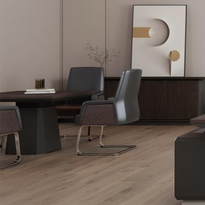 中国 北欧スタイルの小さな正方形の木製会議テーブル、トレーニング、受付、オフィス、交渉用、エレガントな木製交渉テーブル、カスタマイズ対応 販売のため