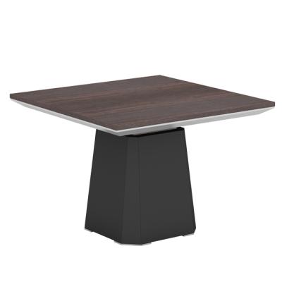 中国 北欧スタイルの小さな正方形の木製会議テーブル、トレーニング、受付、オフィス、交渉用、エレガントな木製交渉テーブル、カスタマイズ対応 販売のため