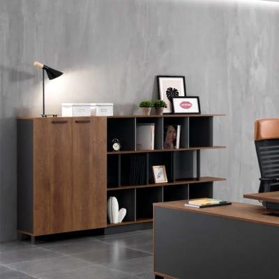 China Large Capacity Sturdy Lockable Filing Cabinet, Open Layered Storage Bookshelf, Office Data Storage Cabinet for sale