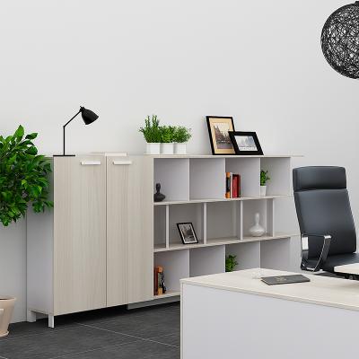 China Large Capacity Sturdy Lockable Filing Cabinet, Open Layered Storage Bookshelf, Office Data Storage Cabinet for sale