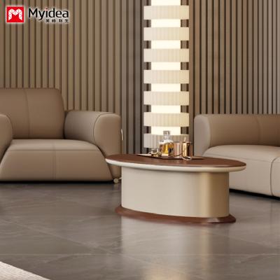 中国 カスタマイズされた豪華なオフィスコーヒーテーブル、ファッショナブルな応接デスク、交渉用、スタイリッシュなオフィス家具 販売のため