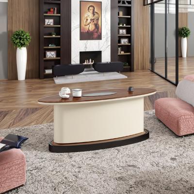 China customization Elegant Luxurious High-End Design Coffee Table for Office & living Room for Business Reception for sale