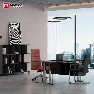 China Customization Design Sense, Business Desk, Atmospheric Boss, Supervisor Desk, Fashionable with Cabinet, Large Class Desk for sale